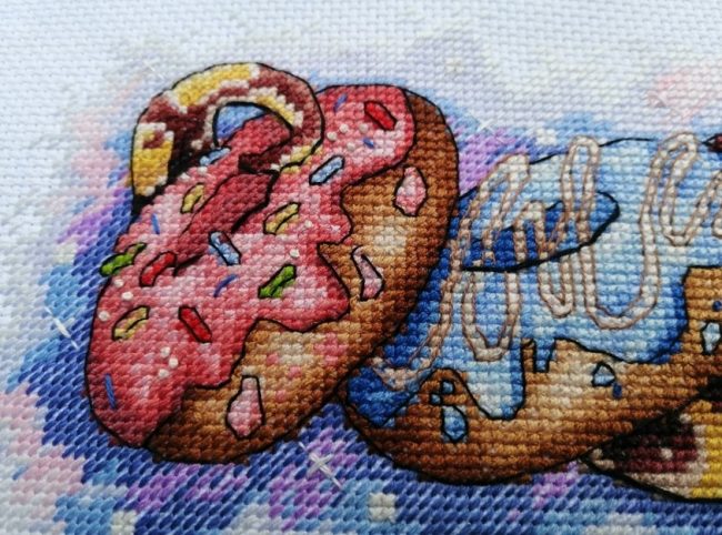 Snake with donuts | Stitch Spider