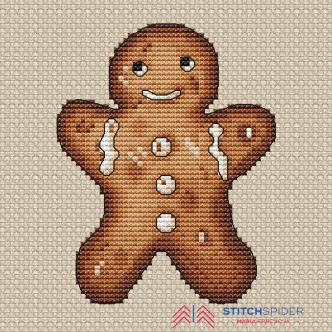 Gingerbread | Stitch Spider